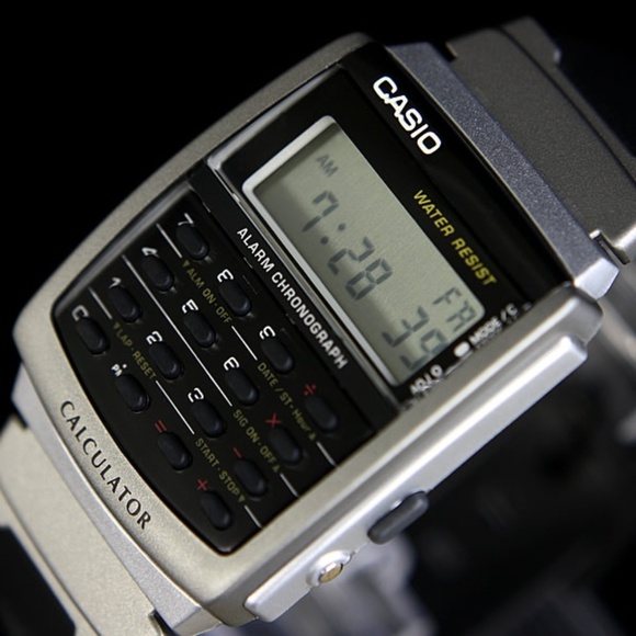 Casio | Accessories | Casio Retro Calculator Chronograph Watch | Poshmark